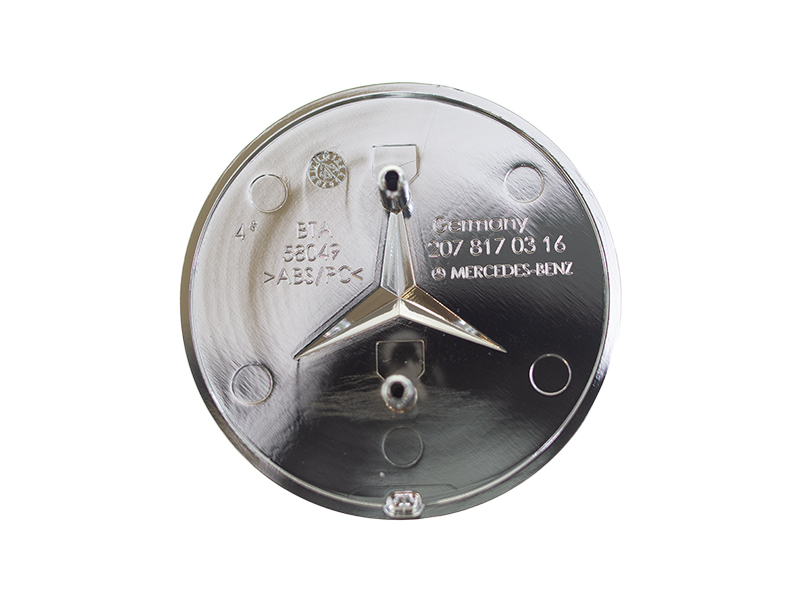 Genuine Mercedes 6388170116, A2078170316 Emblem; Mercedes Hood Badge ...
