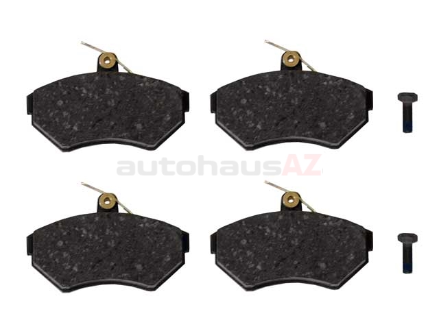 Pagid 6N0698151A, 355018241 Brake Pad Set; Front; OE Compound - Audi ...
