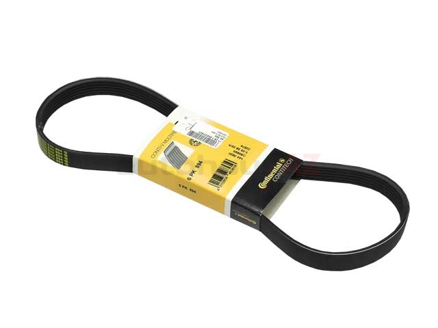 Continental ContiTech 6PK0894, 6K894 Serpentine Belt - Mini, VW ...