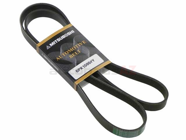 Mitsuboshi 6PK1590M, 6PK1590 Serpentine Belt - Audi, Subaru, Toyota ...