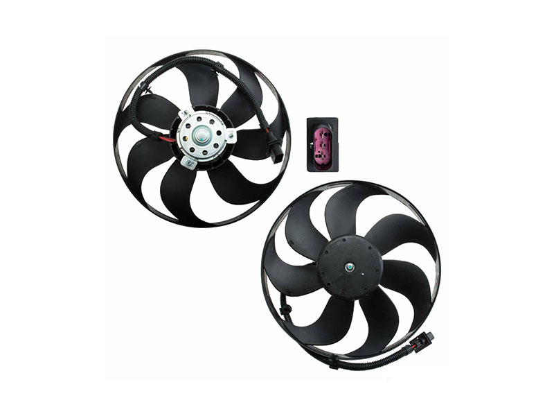 Mahle Behr 6X0959455A, 70819663NA Engine Cooling Fan Assembly; Left ...