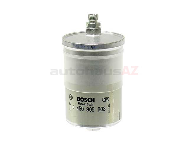 Bosch 71051, 0986AF8092 Fuel Filter; With Threaded Fittings; 75mm ...