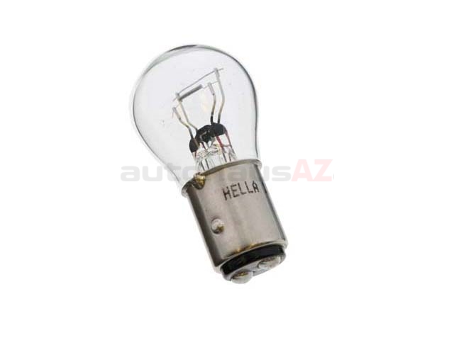 Hella 7528 Multi Purpose Light Bulb; Dual Element with Nickel Base; 12V ...
