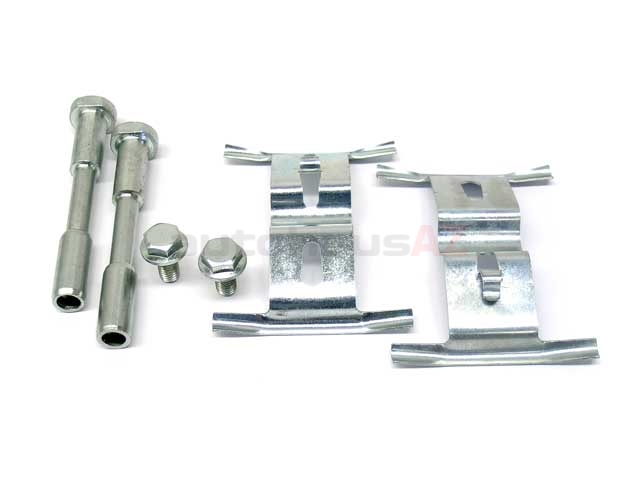 ATE 7L0698269A, 610279 Disc Brake Caliper Hardware Kit; Front - Audi, VW