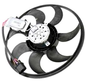 Genuine VW/AUDI 7L0959455D, 7L0959455G Engine Cooling Fan Assembly ...