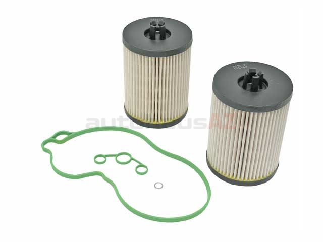 Mann 7L6127434, PU821X2 Fuel Filter Kit; Filter Element Set with Gasket ...
