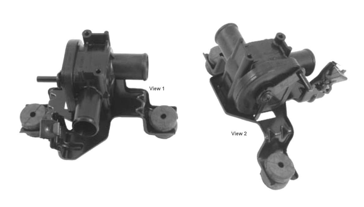 Genuine 8724050010 AC & Heater Control Valve | W01331739555