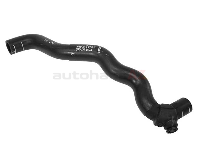 Hutchinson 8A0819373E Heater Hose; Heater Core to Pipe, Return ...