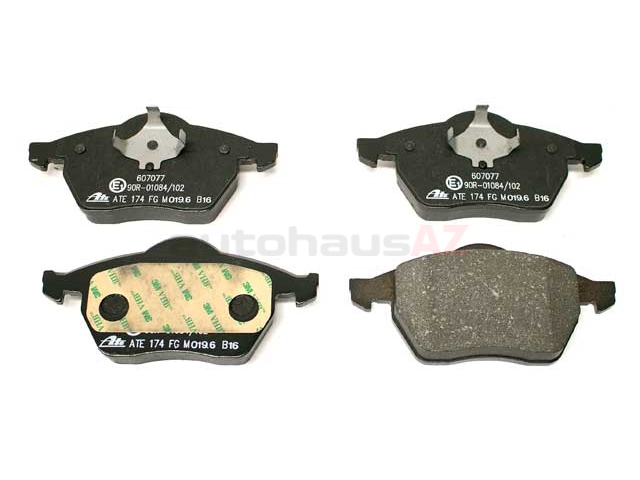 Bosch QuietCast BP340 Brake Pad Set; Rear; OE Supplier Compound - Audi ...