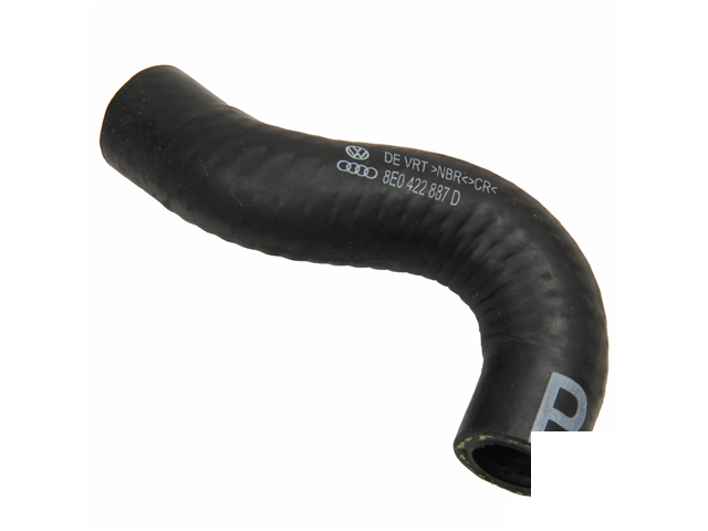 Genuine Audi 8E0422887D Power Steering Hose; Pipe to Pump - Audi ...