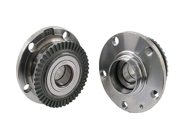 FAG 8E0501611N, 803755CB Axle Bearing and Hub Assembly; Rear - Audi ...