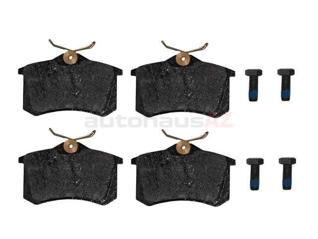 Pagid 8E0698451A, 355018111 Brake Pad Set; Rear; German OE Compound ...