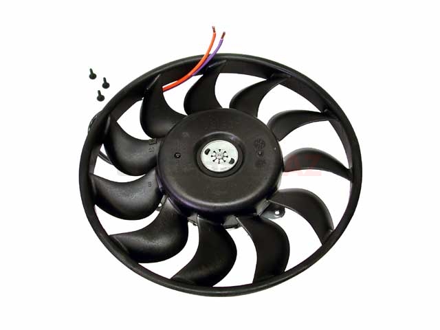 Valeo 8E0959455N, 698611 Engine Cooling Fan Assembly; Right Assembly ...