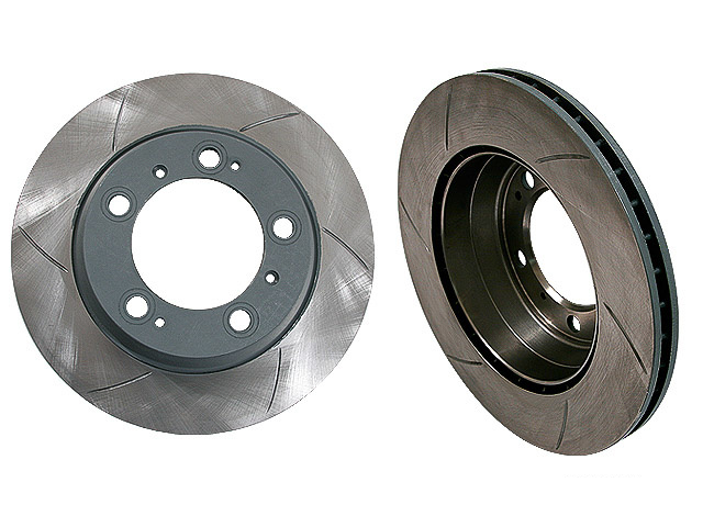 Sebro Sport Slotted 909321 Disc Brake Rotor Set; SET of 2; Rear ...