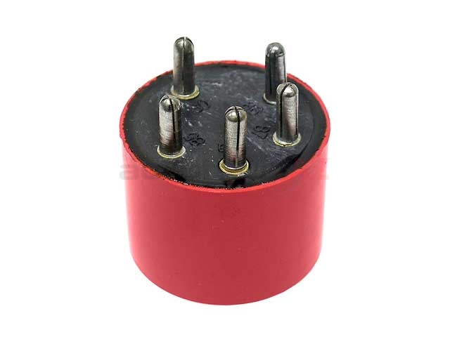 URO Parts 91161510801 Multi Purpose Relay; Red/Brown Round with 5 Pin ...