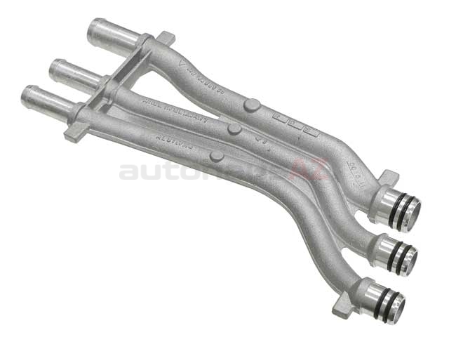 Genuine Porsche 94810605906 Coolant Pipe; Triple Tube; Metal - Porsche ...
