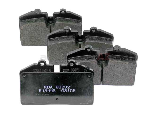 Textar 96535293904 Brake Pad Set; OE Compound, Front - Porsche ...