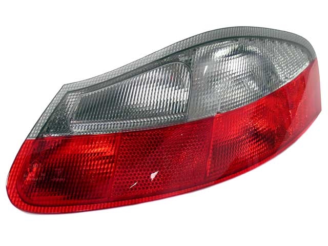 Genuine Porsche 98663144803 Tail Light Lens; Right; Clear/Red