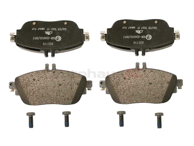 ATE Ceramic 0004203002, LD2779 Brake Pad Set; Front - Mercedes ...