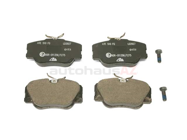ATE Ceramic 0004209920, LD2927 Brake Pad Set; Front - Mercedes ...