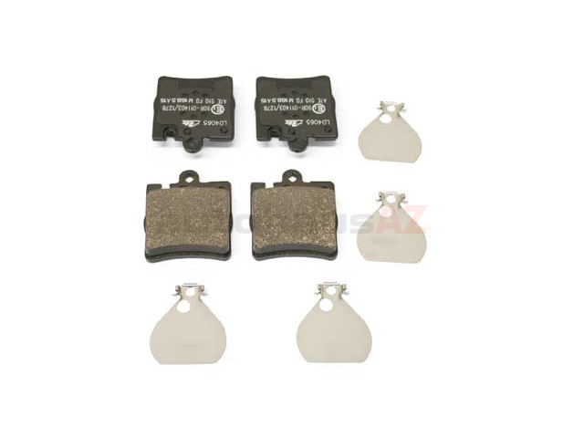 ATE Ceramic 003420522041, LD4065 Brake Pad Set; Rear - Mercedes ...