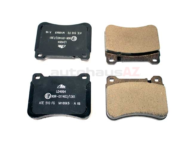 ATE Ceramic 0044205120, LD4994 Brake Pad Set; Front - Mercedes