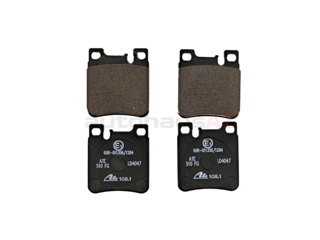 ATE Ceramic 004420932041, LD4047 Brake Pad Set - Mercedes