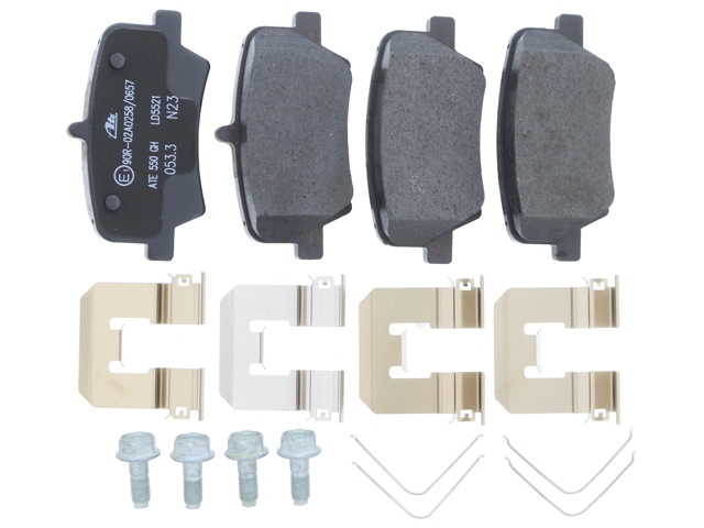 ATE Ceramic 32276934, LD5521 Brake Pad Set; Rear - Volvo | 31687033