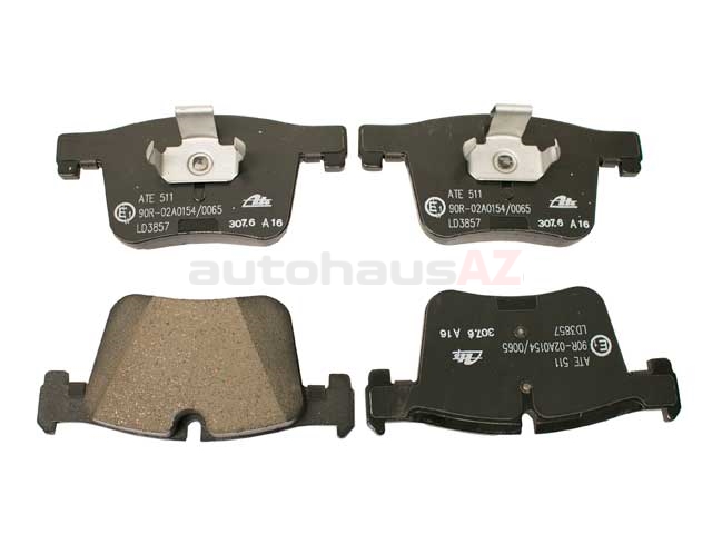 ATE Ceramic 34106856191, LD3857 Brake Pad Set; Front - BMW
