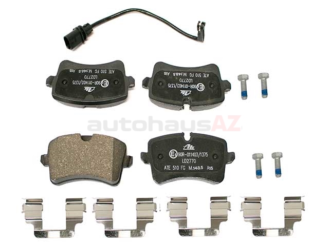ATE Ceramic 4G0698451J, LD2770 Brake Pad Set; Rear - Audi | 4G0698451L