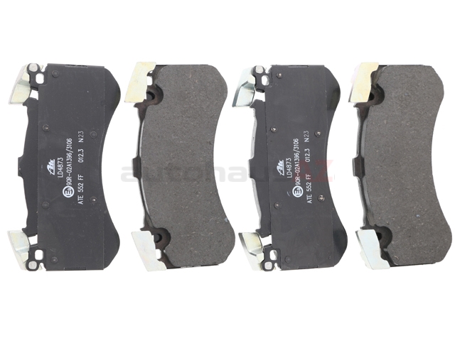 ATE Ceramic 4H0698151S, LD4873 Brake Pad Set; Front - Audi