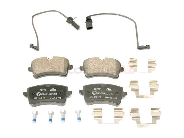 ATE Ceramic 4H0698451D, LD2773 Brake Pad Set; Rear - Audi | 4H0698451C ...