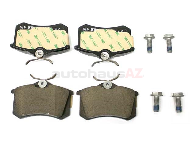 ATE Ceramic 5C0698451B, LD2823 Brake Pad Set; Rear - VW | 5C0698451C ...