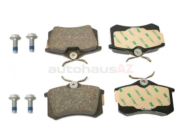 ATE Ceramic 5Q0698451G, LD2820 Brake Pad Set; Rear - VW