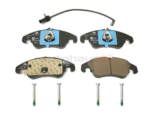 ATE Ceramic 8K0698151L, LD2746 Brake Pad Set; Front - Audi | 8K0698151Q