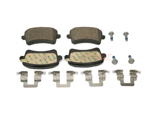 ATE Ceramic 8K0698451F, LD2747 Brake Pad Set; Rear - Audi | 8K0698451P