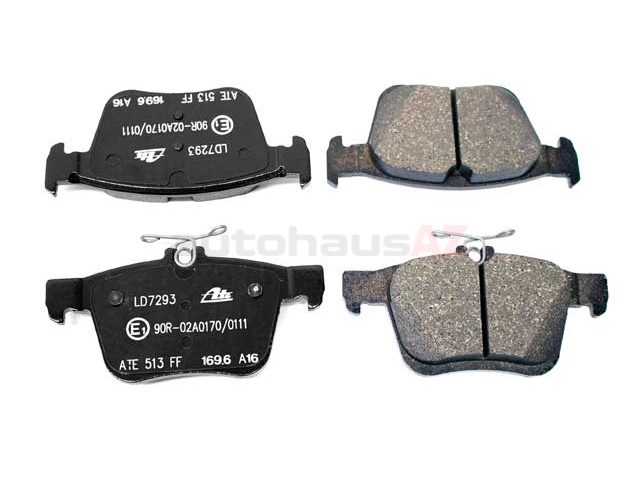 ATE Ceramic 8V0698451B, LD7293 Brake Pad Set