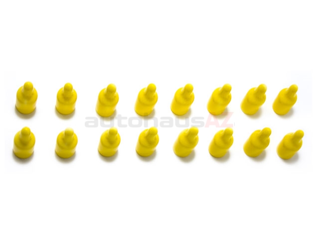 AGA 558129020, AGACIY12 Fuel Feed Pipe Cap; Yellow; 12mm