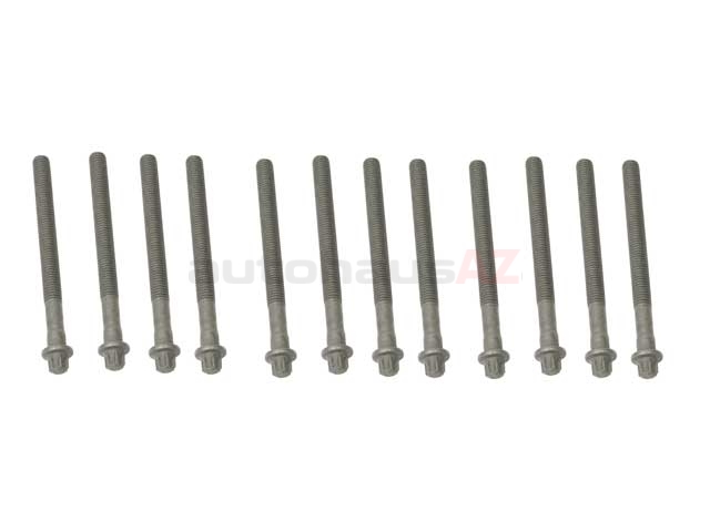 VictorReinz 11127838831, 81062000 Cylinder Head Bolt Set; 14 Bolts Per ...