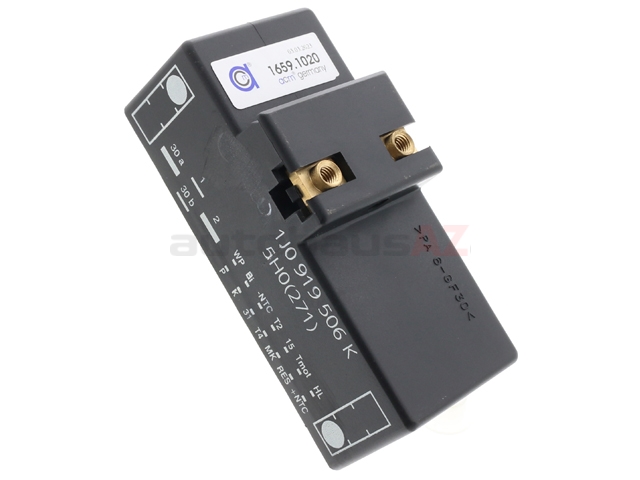 ACM 1J0919506K, 16591020 HVAC Auxiliary Fan Control Module - Audi, VW