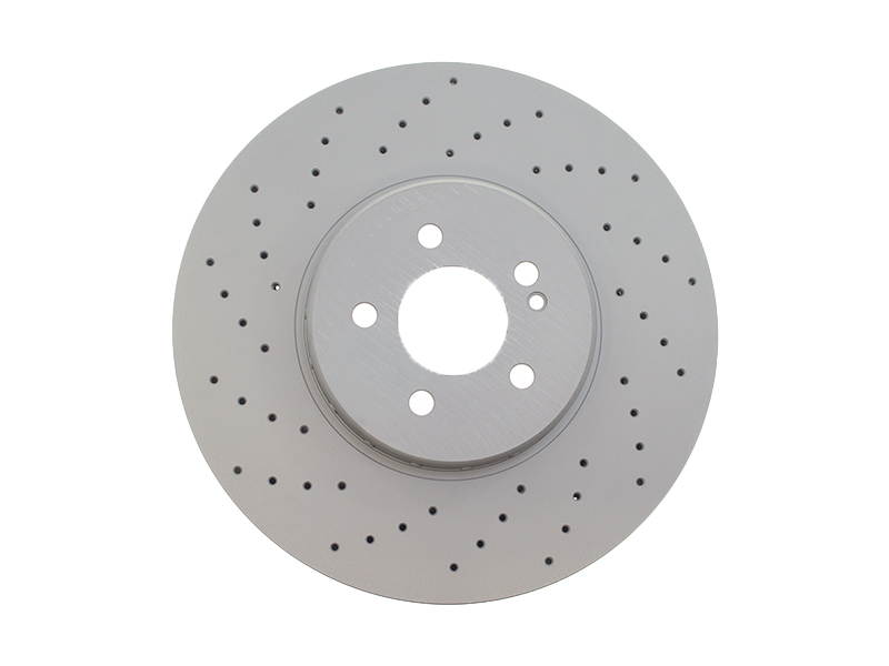 ATE Coated 0004212312, 436134 Disc Brake Rotor; Front - Mercedes ...