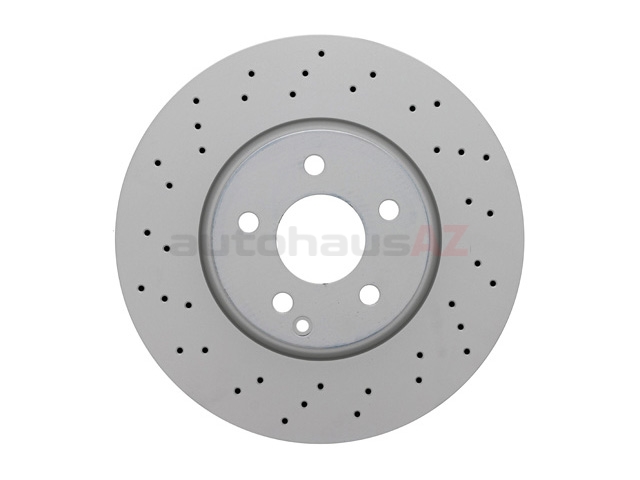 ATE Coated 000421301207, SP32100 Disc Brake Rotor; Front - Mercedes ...