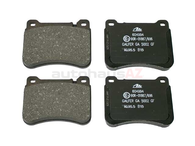 ATE 0044205120, 604994 Brake Pad Set; Front - Mercedes | 004420512041 ...