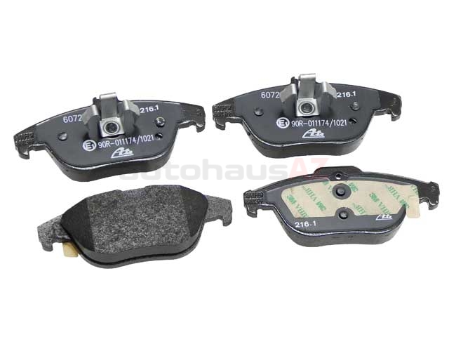 ATE 0074206020, 607244 Brake Pad Set; Rear - Mercedes | 0004200205 ...