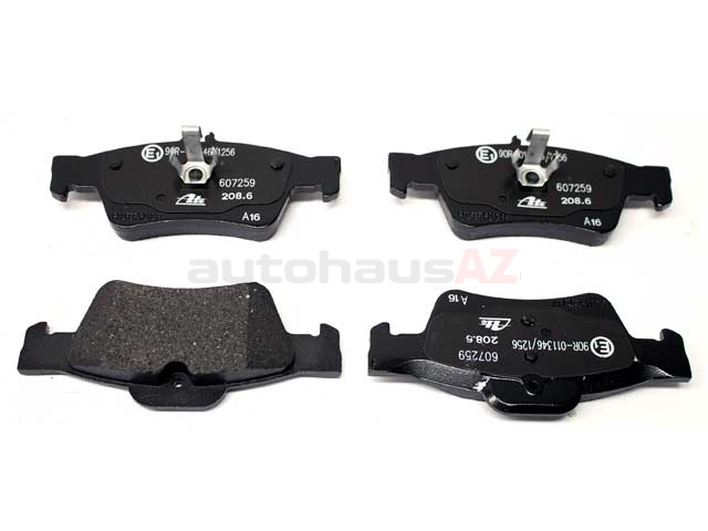 ATE 0074206720, 607259 Brake Pad Set; Rear - Mercedes | 0004208904 ...