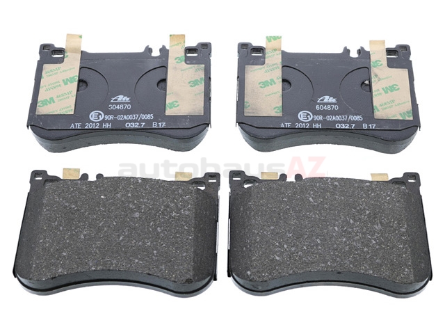 ATE 0084200220, 604870 Brake Pad Set; Front - Mercedes | 0004201006