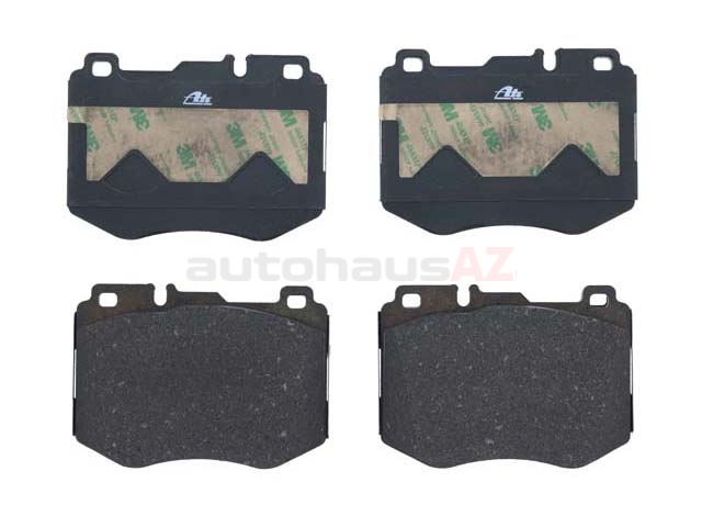 ATE 0084201920, 604883 Brake Pad Set; Front - Mercedes | 0004206700