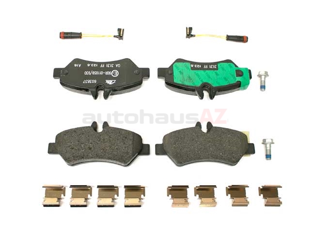ATE 0084205120, 603837 Brake Pad Set; Rear - Mercedes | 0044206920 ...