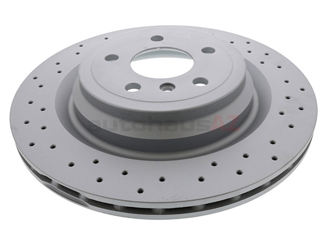 ATE Coated 1664230412, 422287 Disc Brake Rotor - Mercedes | A1664230412