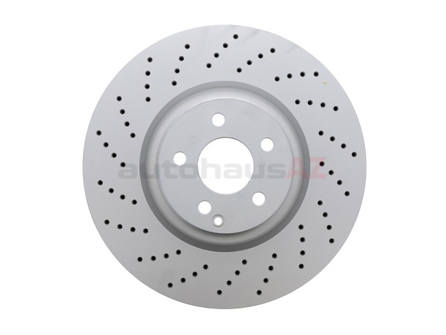 ATE Coated 2204211912, SP36105 Disc Brake Rotor; Front; Vented and ...